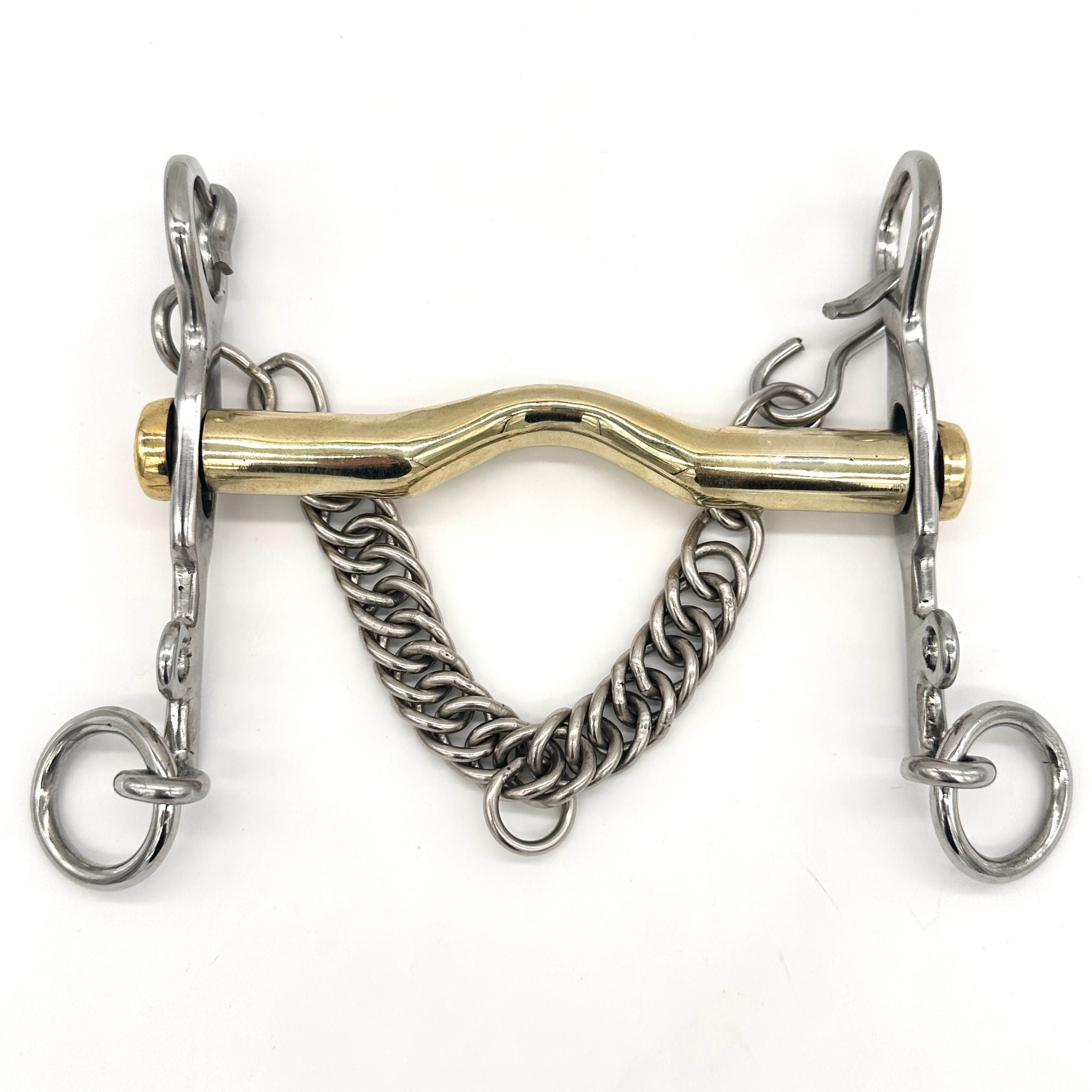 Slide & Swivel Medium Port Pelham Bit – AJR SPORT LLC