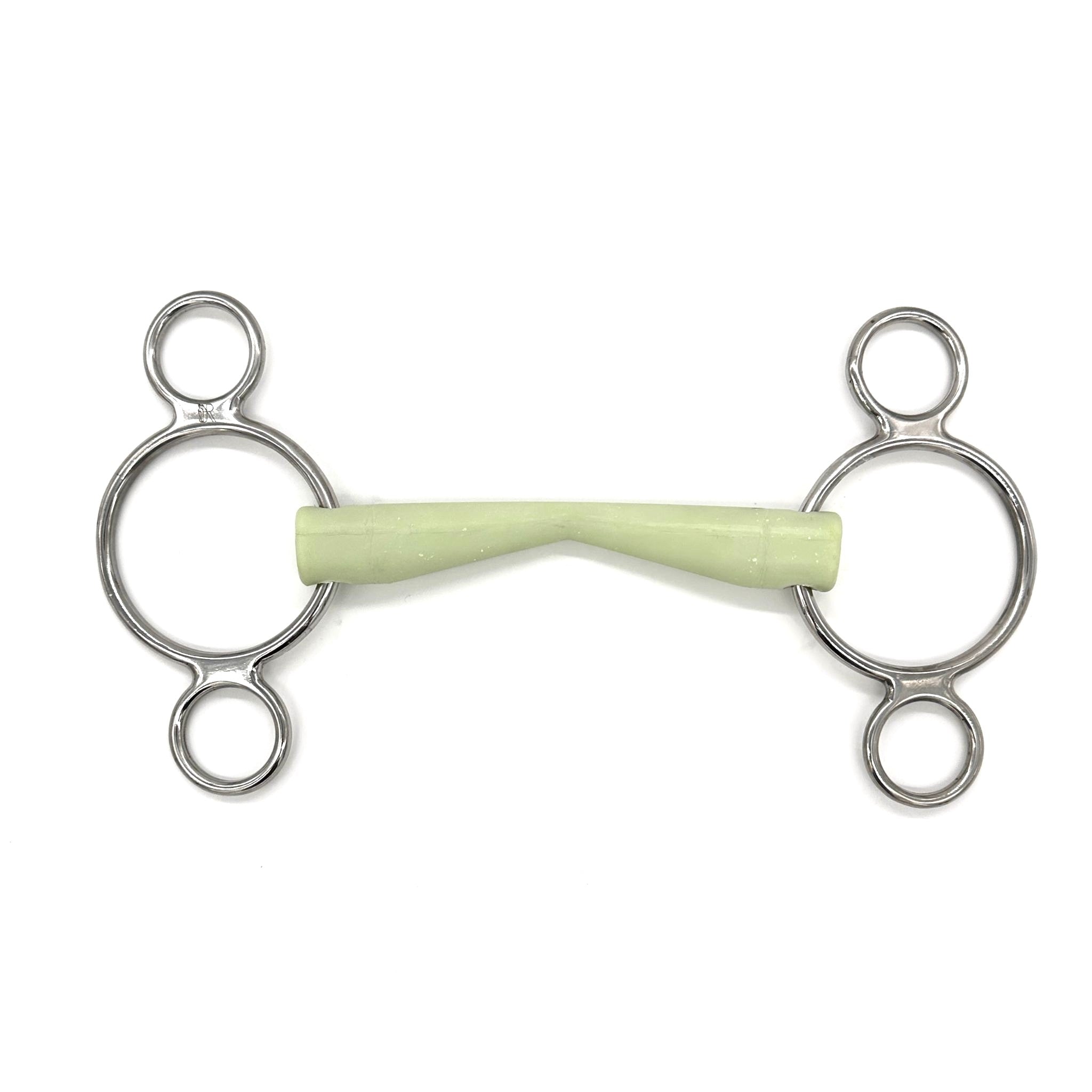 Hexagon Apple Mouth Flexi Mullen Two Ring Bit – AJR SPORT LLC
