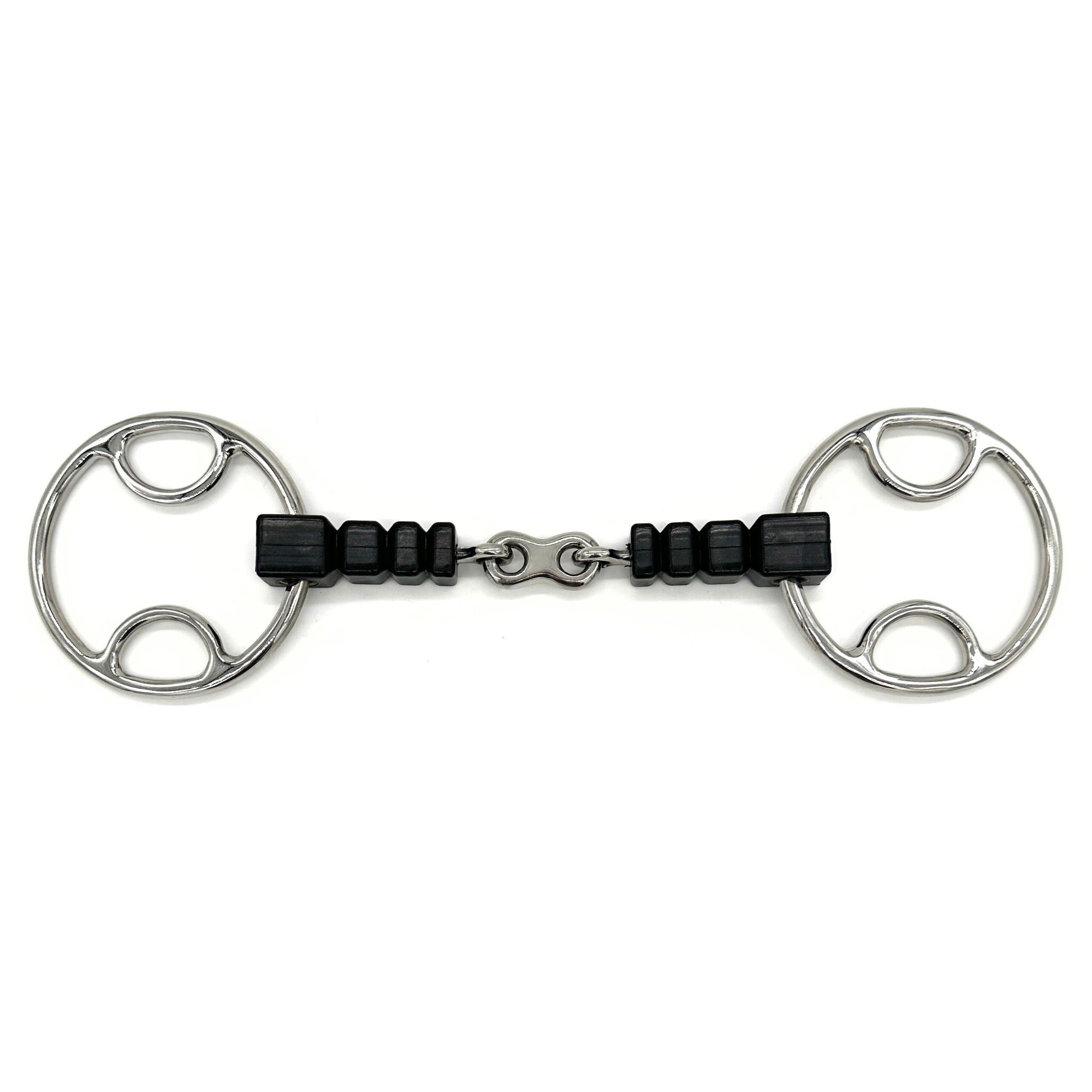 Rubber Block French Link Beval Bit – AJR SPORT LLC