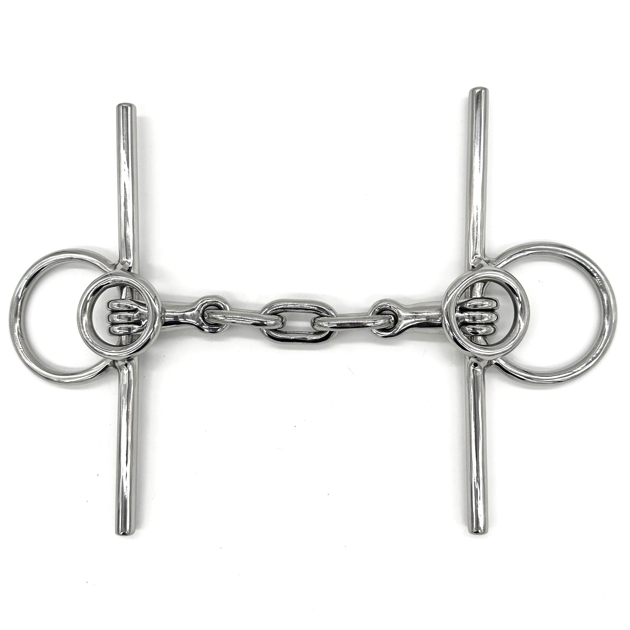 Locking Bar Full Cheek Bit with Triple Chain Link Bit – AJR SPORT LLC