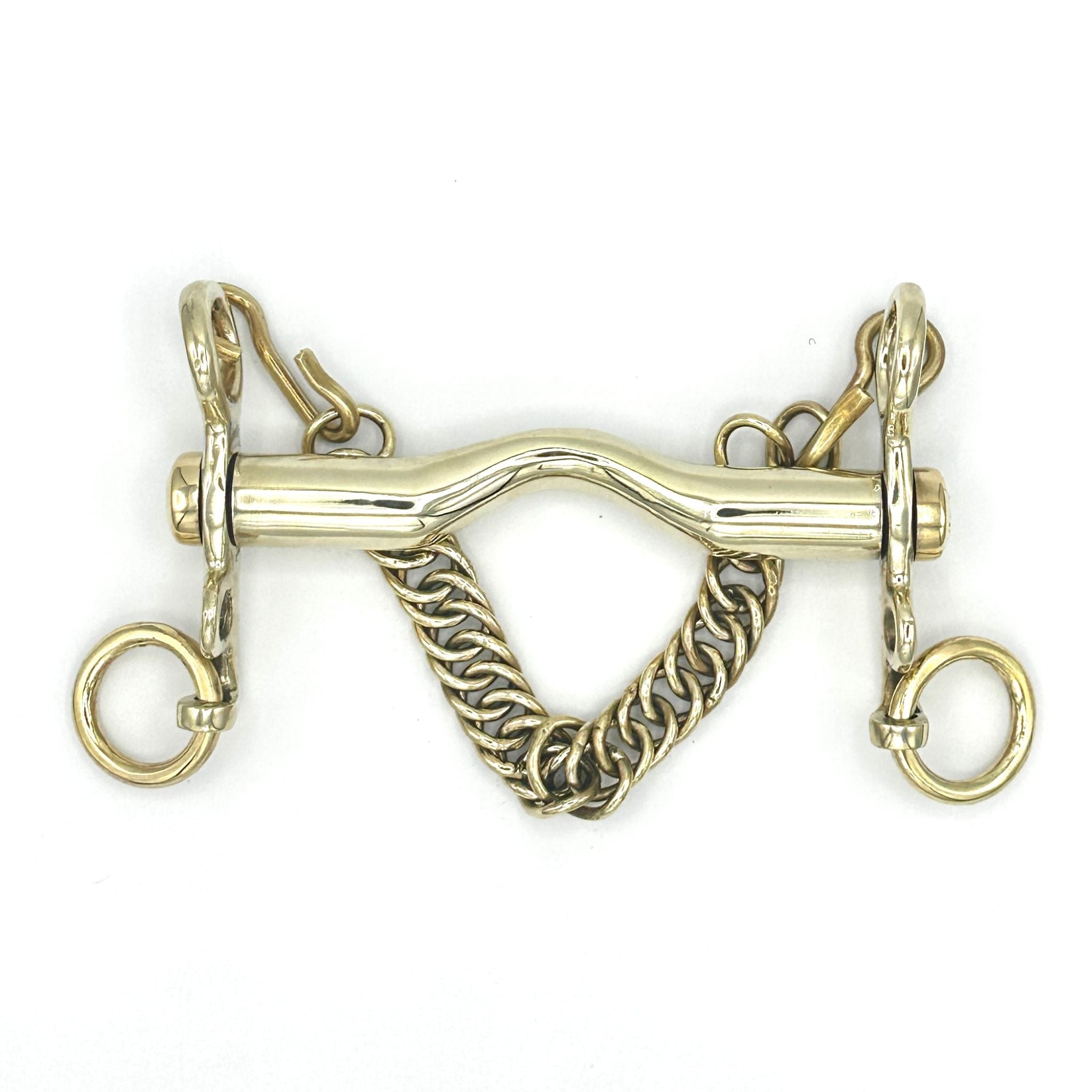 Swivel Short Shank Medium Port Pelham Bit – AJR SPORT LLC