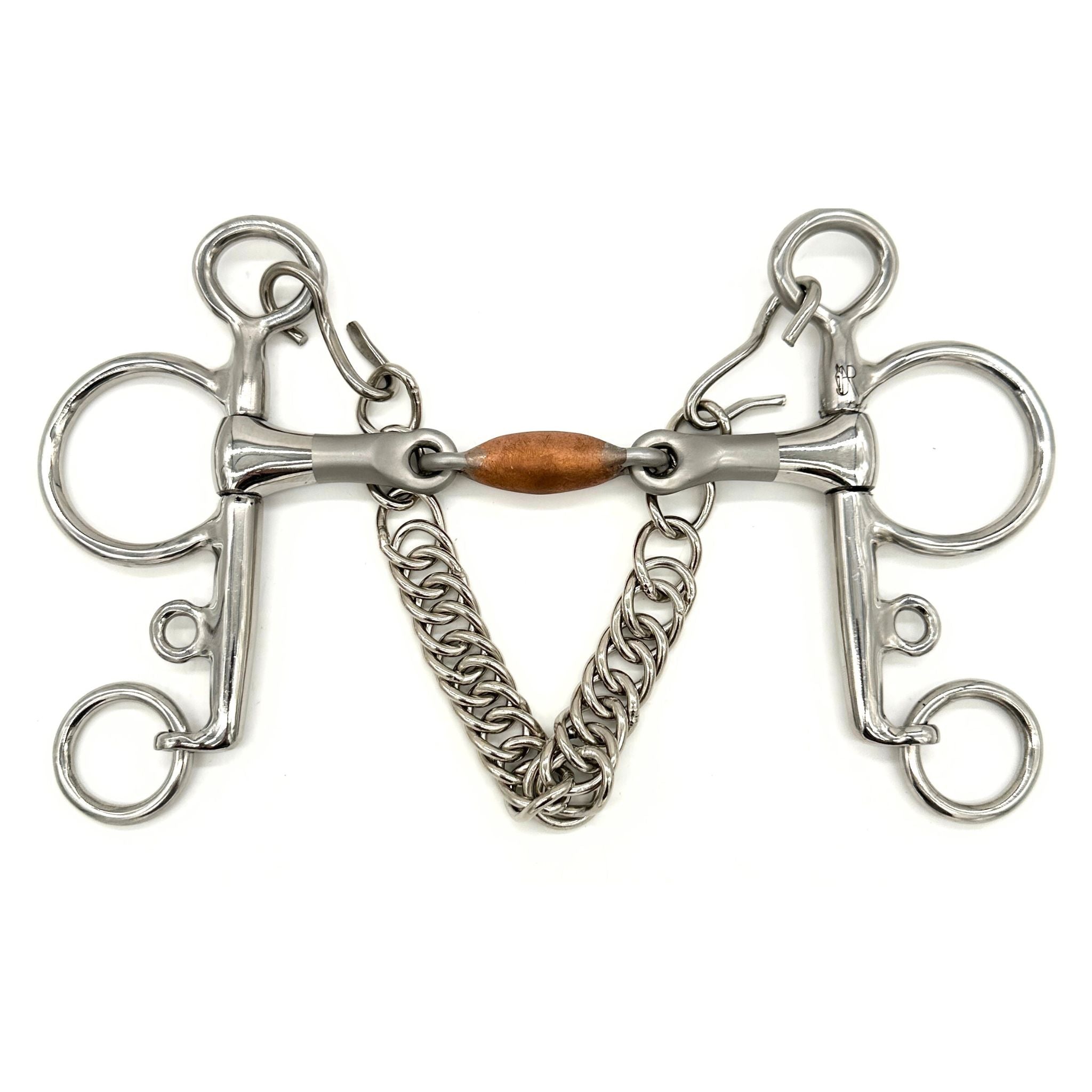 Copper LinkX Pelham Bit – AJR SPORT LLC