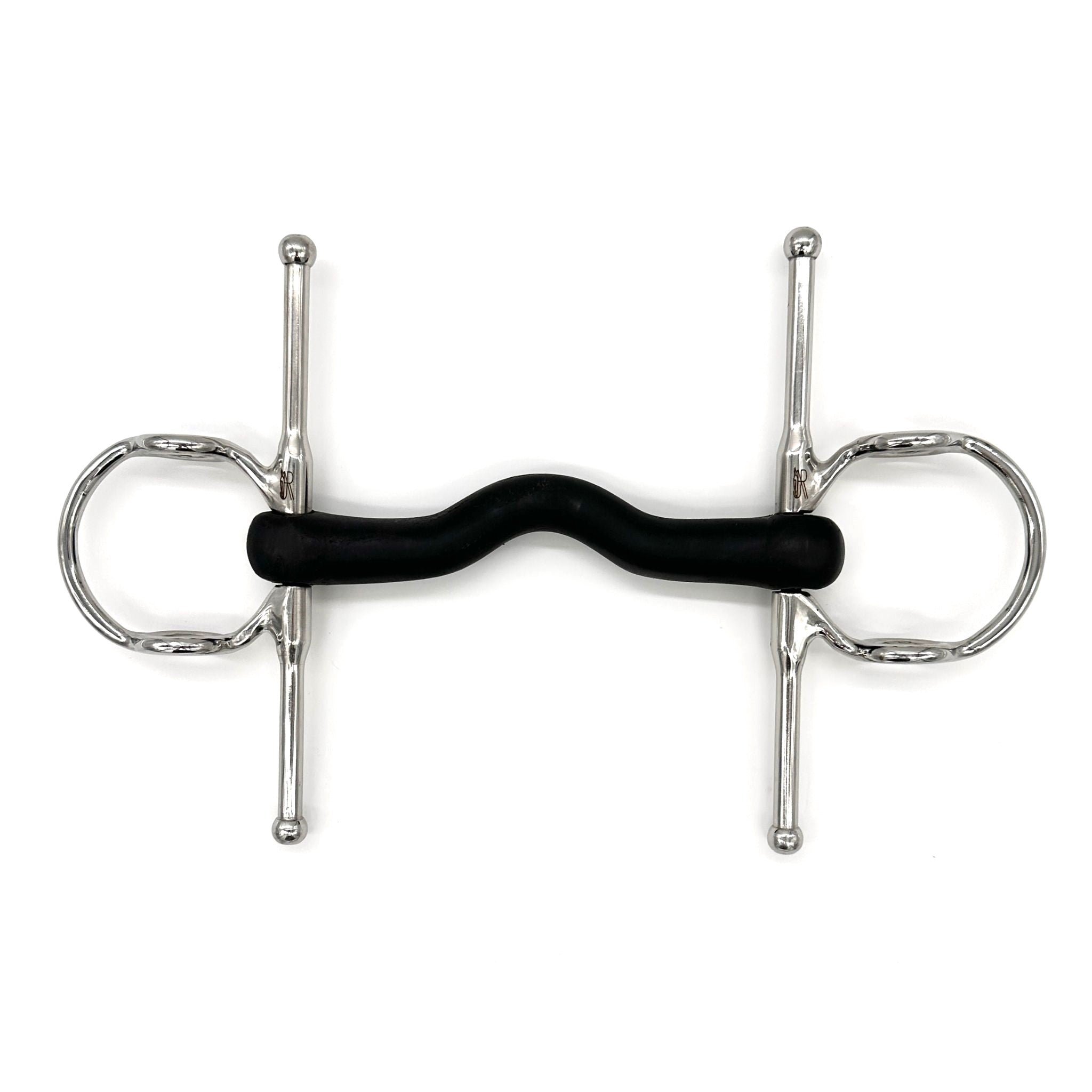 Hard Rubber Medium Port Nelson Gag Bit – AJR SPORT LLC