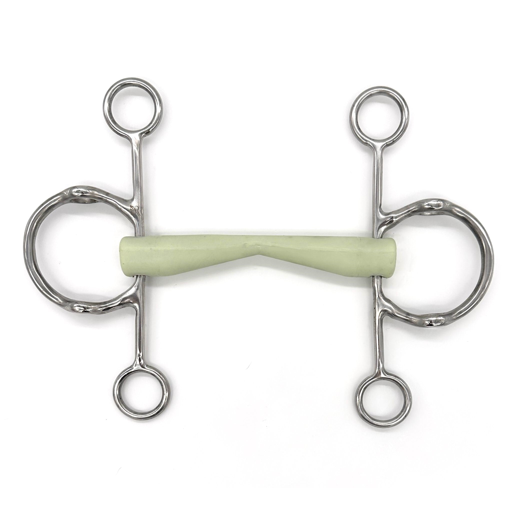 Hexagon Apple Mouth Flexi Mullen Elevator Gag Bit – AJR SPORT LLC