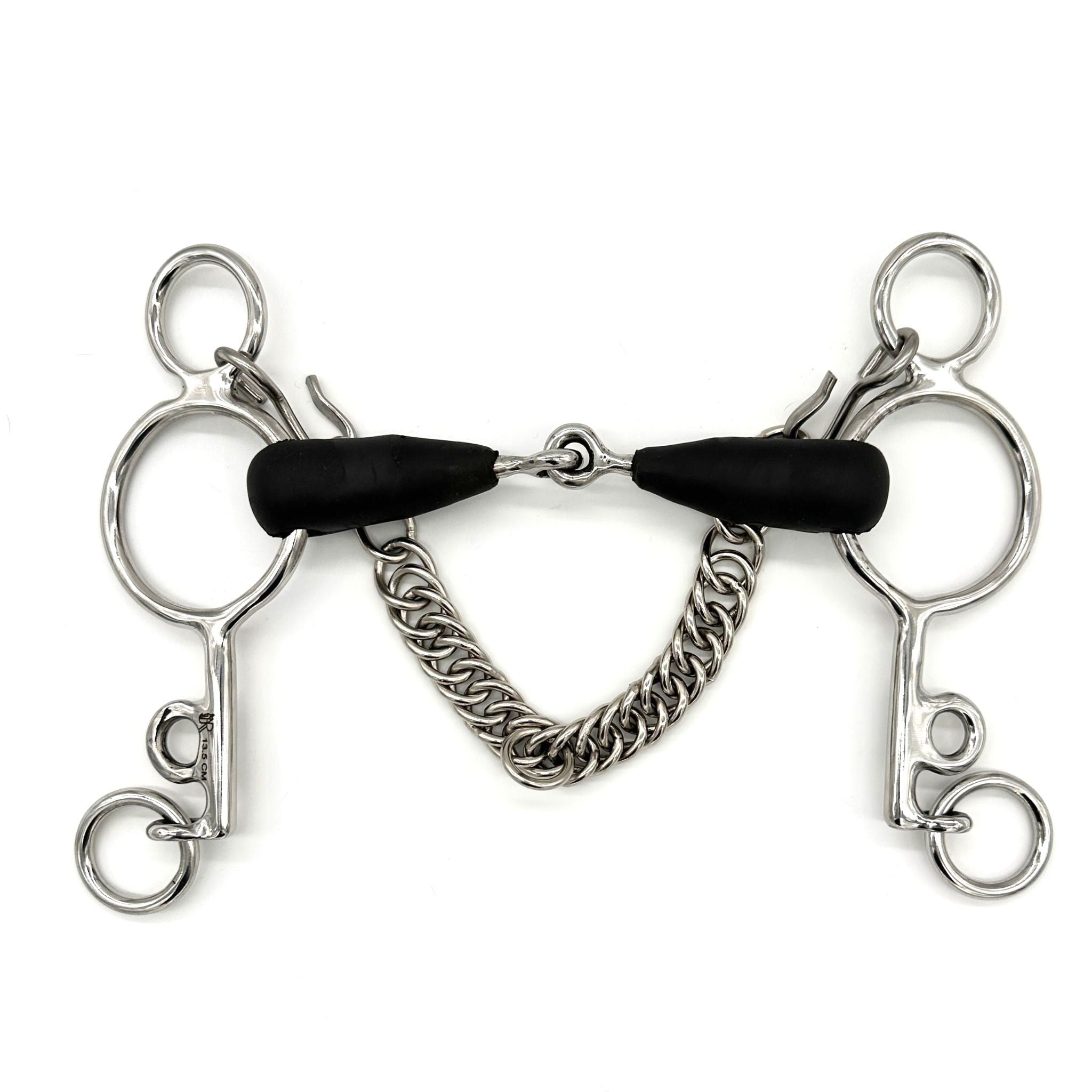 Loose Ring Rubber Pelham Bit with Rubber Mouthpiece – AJR SPORT LLC