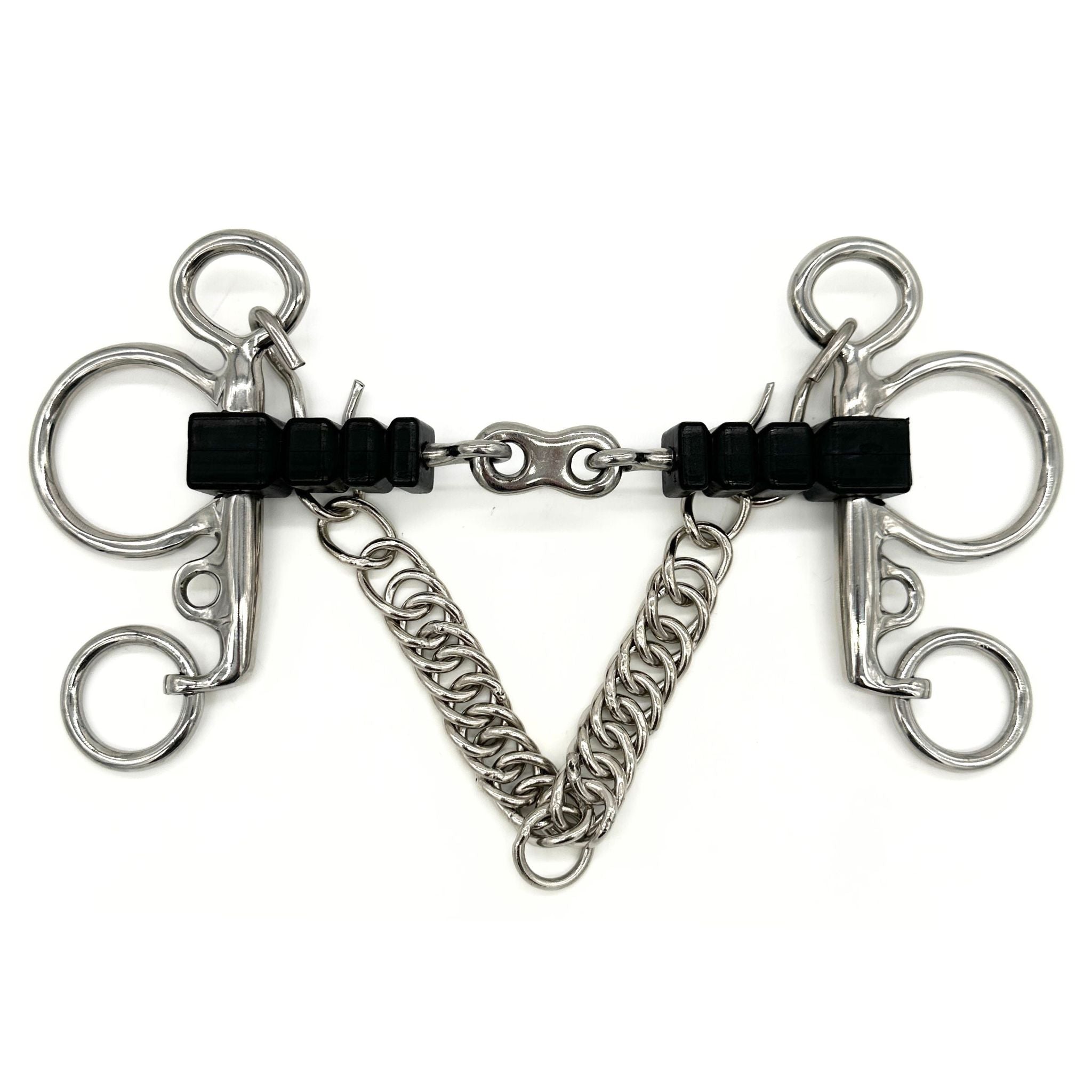 Rubber Block French Link Baby Pelham Bit – AJR SPORT LLC