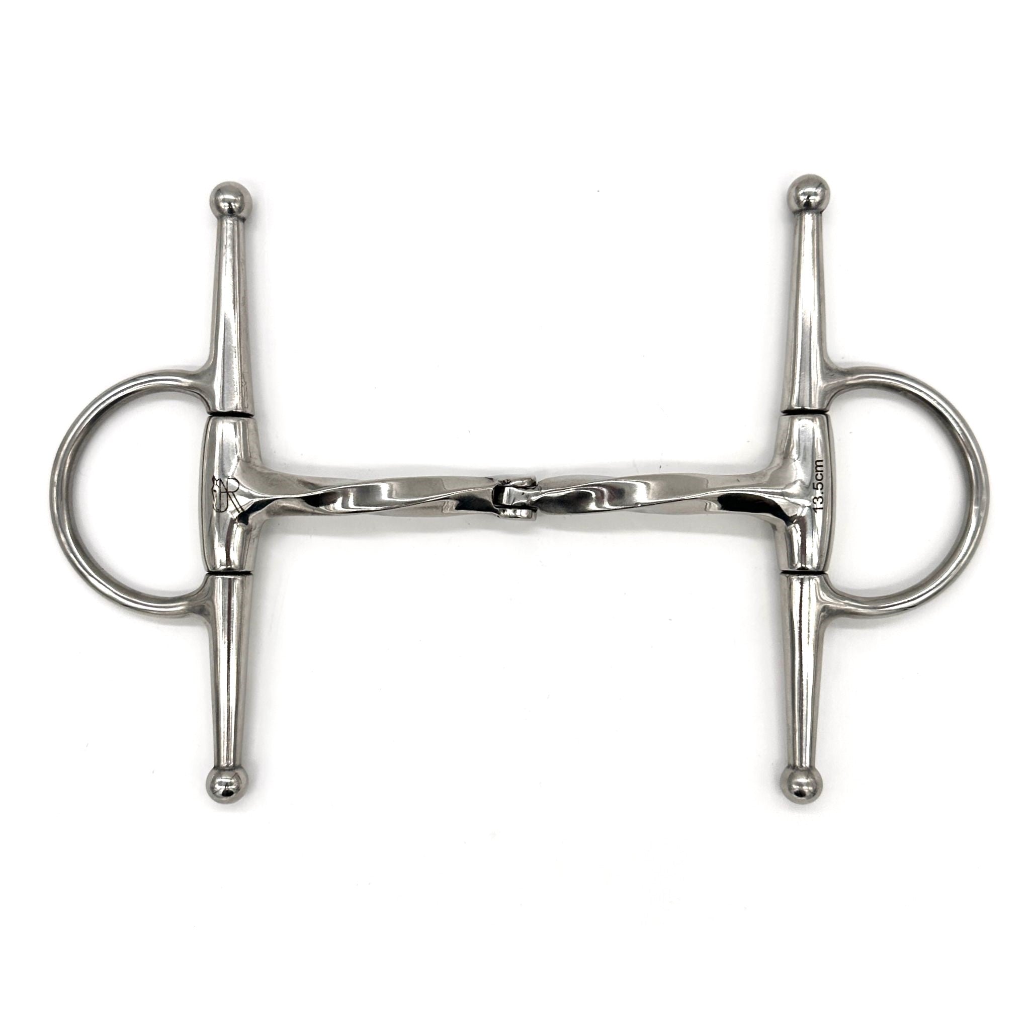 Full Cheek Bit with Twisted Hinge Mouthpiece - AJR Sport – AJR SPORT LLC